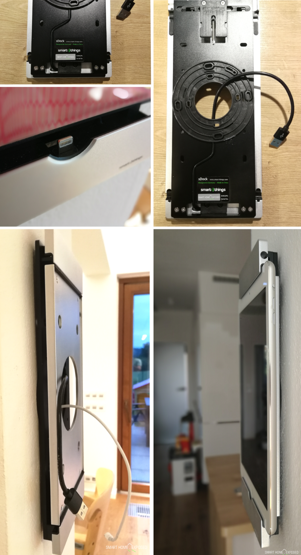 sDock tablet wall mount – SmartHome.Exposed